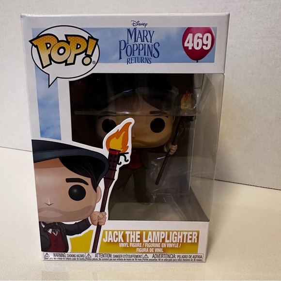 Funko | Toys | Funko Pop Vinyl Jack The Lamplighter From Disneys Mary ...